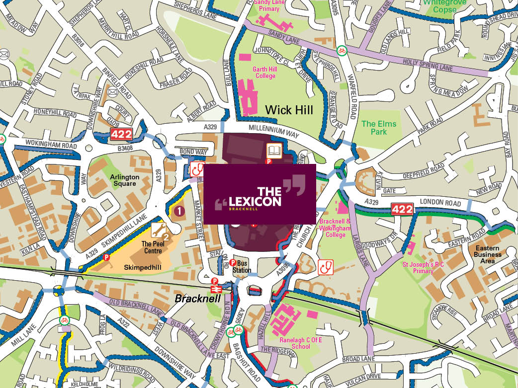 The Lexicon Bracknell Location and Directions | Find Us